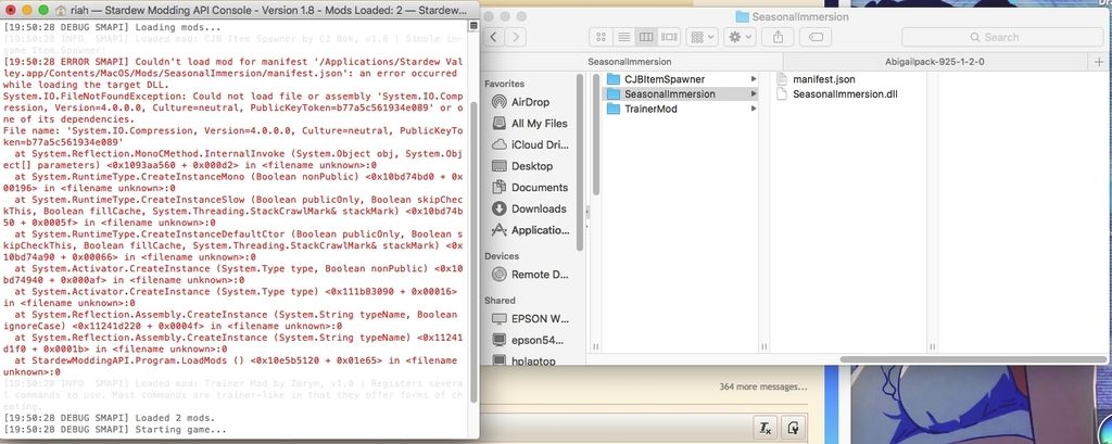 RELEASED - [SMAPI] Seasonal Immersion | Page 20 | Chucklefish Forums