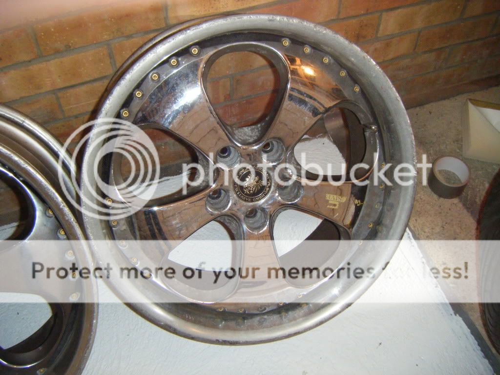 ABC exclusives Chrome Deep Dish: Very good sizes Staggered 18x9 & 10 ...