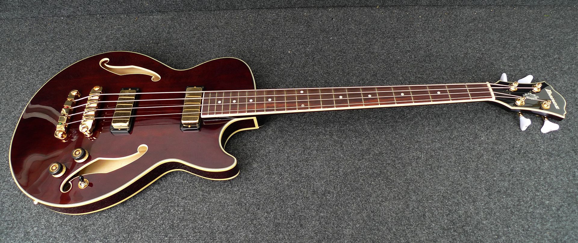 Ibanez Artcore AGB200-TBR 4 STRING Hollowbody Electric Bass Guitar | eBay