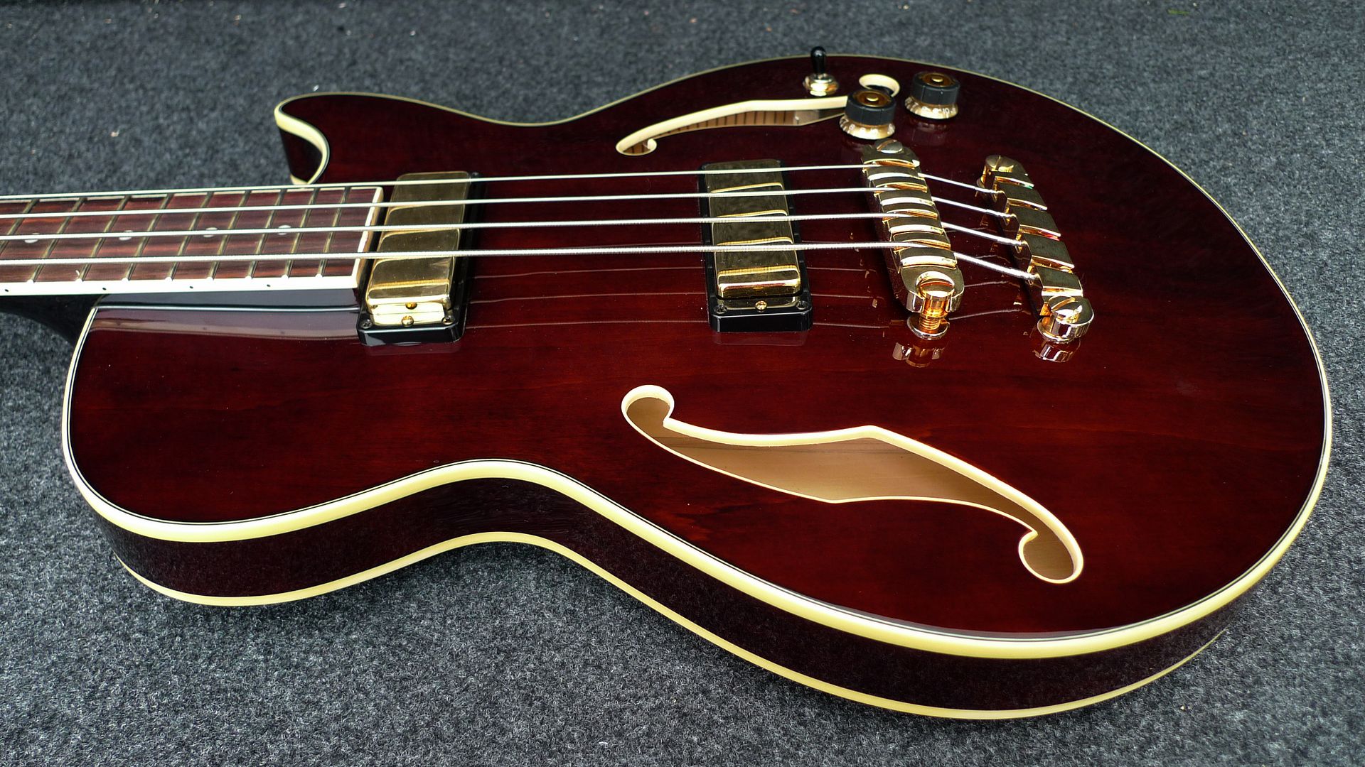 Ibanez Artcore AGB200-TBR 4 STRING Hollowbody Electric Bass Guitar | eBay