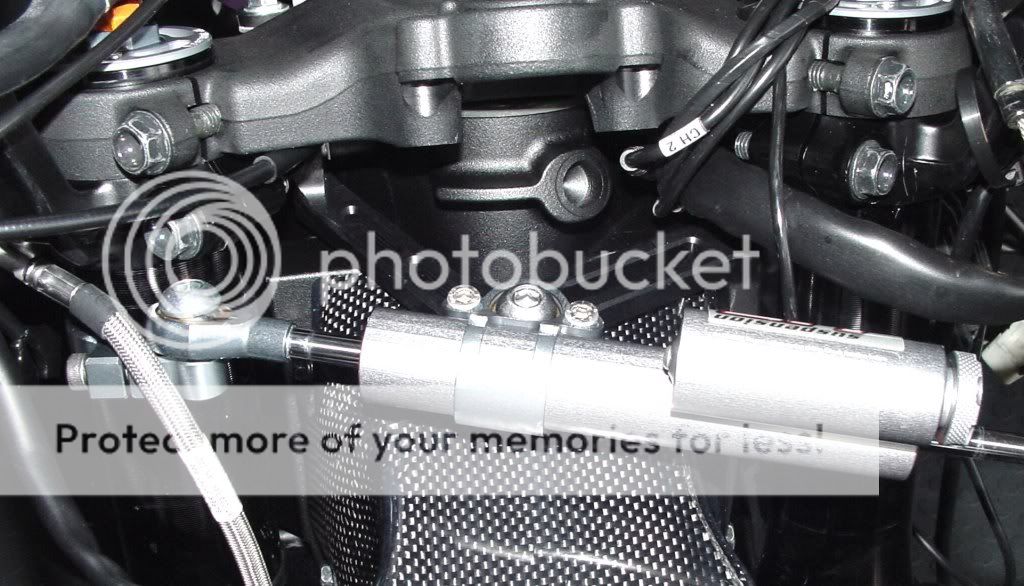 Ohlins steering damper and tenkate brackets(+) | Honda CBR 600RR Forum